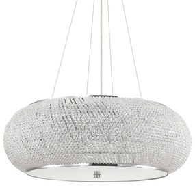 Závěsné svítidlo Ideal lux 164977 PASHA SP14 CROMO 14xE14 40W chrom Závěsná svítidla