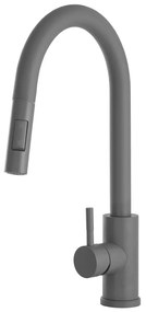 Gamma Taru Slim, vysoká dřezová baterie h-400, šedá, GMA-BTS-GPG