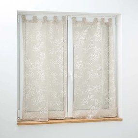 Světle hnědé voálové záclony v sadě 2 ks 60x120 cm Karla – douceur d'intérieur