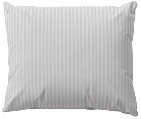 Detexpol Damaškové povlečení 180x200 stříbrné jednobarevné pruhy 1 cm Pure