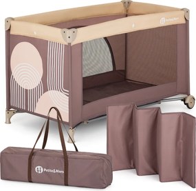Petite & Mars Postýlka cestovní Nyja Urban Jungle Sand