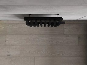 Mexen Atlanta, topné těleso 1200x405 mm, 646 W, černá, W211-1200-405-00-70