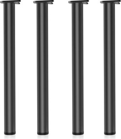Psací stůl Wiltec – 60 mm, 710-740 mm, 200 kg, černá (60195)