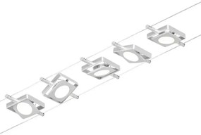 Paulmann | Paulmann 94420 - SADA 5xLED/4,5W Bodové svítidlo MAC 230V matný chrom | W3843