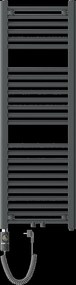 Mexen Mars, elektrické topné těleso 1200 x 400 mm, 600 W, antracitová, W110-1200-400-2600-66