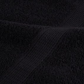 Premium ručníky SOLUND 2 ks černé 50 x 100 cm 600 g/m² 137425