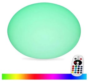 LED RGB Stmívatelná venkovní lampa LED/1W/5V 1000 mAh 20cm IP67 + DO