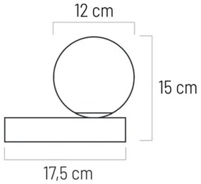 Klausen 146012 - Koupelnové nástěnné svítidlo RUBY 1xG9/5W/230V IP44 bílá