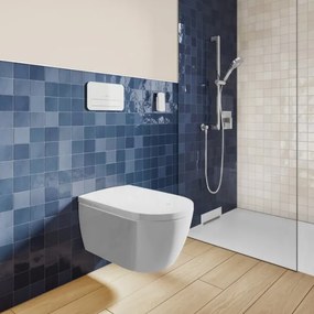 Villeroy & Boch V0E100R1 - Závěsný bidet s prk SoftClose VICLEAN alpská bílá +DO