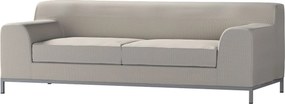Potah na pohovku IKEA  Kramfors 3-místná barva šedá látka pletený vzor