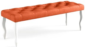 Čalouněná lavice 120x40 cm Amaya Barva: Oranžová - Trinity 17