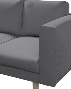 Potah na pohovku IKEA Norsborg 3-místná barva šedá látka pletený vzor