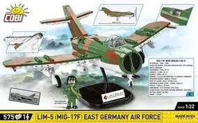 COBI 5825 Východoněmecký stíhací letoun Lim-5 ( MiG-17F ) East Germany