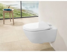 Villeroy & Boch 9M78S101 - Záchodové prkénko SoftClose SUBWAY 2.0 bílá