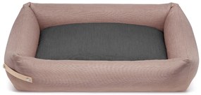 Pelíšek pro psy Labbvenn Stokke růžovo-šedý Velikost: L