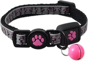 ACTIVE CAT Obojek Reflective XXS růžový / Obojek / Nylon / 16-22 cm