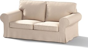 Potah na pohovku IKEA Ektorp 2-místná rozkládací  NOVÝ MODEL 2012 barva béžová látka pletený vzor