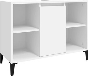 3dílný set koupelnového nábytku bílý kompozitní dřevo 3185621