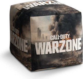 Sablio Taburet Cube Call of Duty Warzone - město - 50x50x50 cm
