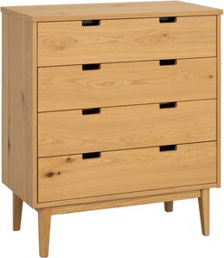 Komoda z dubového dřeva v přírodní barvě 75x85x38 cm Garrison – Rowico