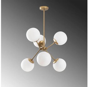 Designový lustr Abiba 55 cm zlatý