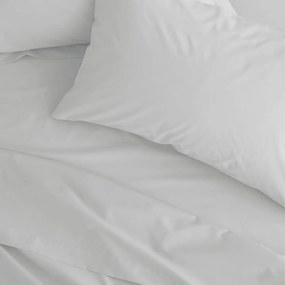 Bílé napínací perkálové prostěradlo 135x190 cm Easy Iron Percale – Catherine Lansfield