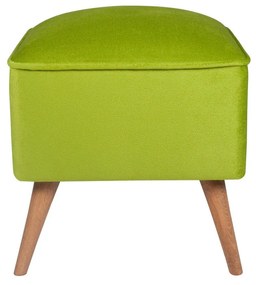 Atelier del Sofa Taburet New Bern - Peanut Green, Zelená