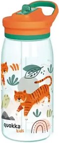 Quokka Plastová láhev s pítkem Glow Kids Tigers 580 ml