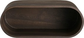 Hnědá police z MDF 60 cm Positano – Ellos Home
