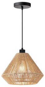 LABEL51 Závěsná lampa Ibiza 25x25x150 cm - přírodní juta