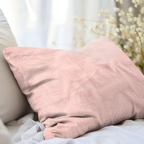 Mušelínové povlečení Old rosa Velikost: 140 x 200 + 70 x 90