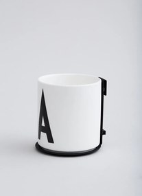 DESIGN LETTERS Porcelánový hrneček dózička Letters S černá porcelán 300 ml