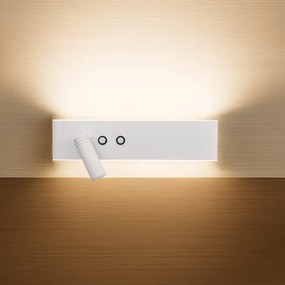 Nástěnné LED svítidlo Resort L, 1x LED 10+3w, 4000k, (možnost polohování), w