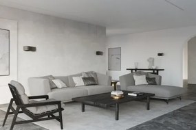 Nástěnné svítidlo SOLLUX Tila 40 G9 2x40W bez zdroje ocel černá SL.1020