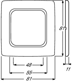 ABB Reflex SI rámeček alpská bílá 1725-0-1494 (2511-214K-102) 2CKA001725A1494