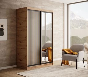 ADRK Furniture Posuvná skříň Delia 120 ADRK-SW-DEL-120-AB