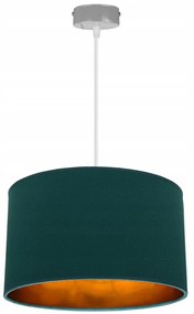 Závěsné svítidlo Shade, 1x textilní stínítko (výběr ze 6 barev), (výběr ze 3 barev konstrukce), (fi 35cm), g