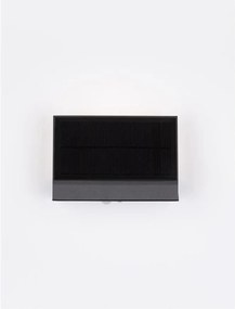 NV 9492510 AKCE - Venkovní nástěnné svítidlo JIGRA antracitový hliník a čiré sklo LED 2W 3000K 3.7V 100st. IP65 solární s pohybovým čidlem - NOVA LUCE