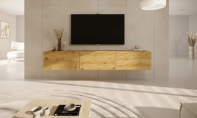 Závěsný TV stolek Dallas 160 cm dub Artisan