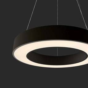 LED Solution Černé závěsné LED svítidlo kulaté 60cm 50W stmívatelné