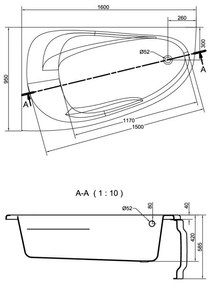 Vana CERSANIT JOANNA 160 pravá