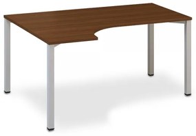Ergonomický stůl ProOffice B 180 x 120 cm, levý / Ořech