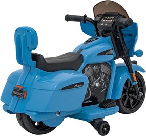 Ramiz Dětská motorka Chopper INDIAN modrá