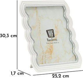 Fotorámeček Curty 25,2x30,3 cm bílý