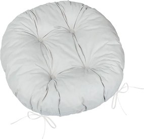 Bellatex Sedák Adéla prošívaný kulatý Šedá 40 cm, (průměr)