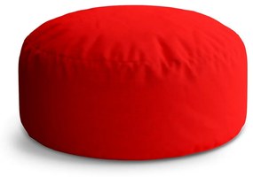Sablio Taburet Circle Červená: 40x50 cm