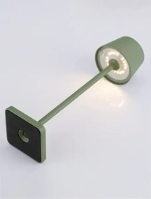 Venkovní stolní lampa Deck zelená
