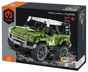 Stavebnice iM.MASTER terénní auto, 474 dílků, na zpětné natažení