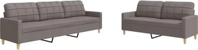 2dílná sedací souprava taupe textil 3278326