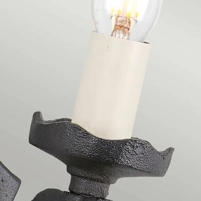 Elstead Rectory RY1B-BLACK kovaná nástěnná lampa 1xE14 černá